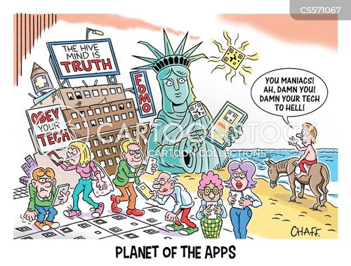 Chat Application Cartoons and Comics - funny pictures from CartoonStock