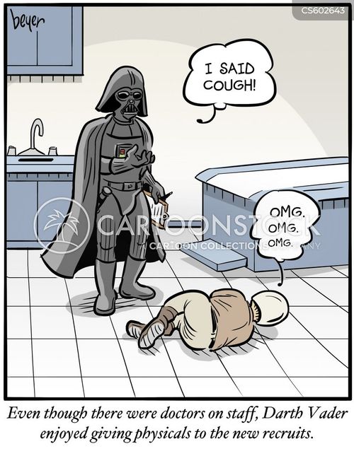 Darth Vader Voice Cartoons and Comics - funny pictures from CartoonStock
