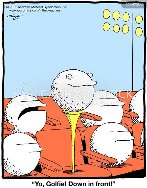 Spectator Etiquette Cartoons and Comics - funny pictures from CartoonStock