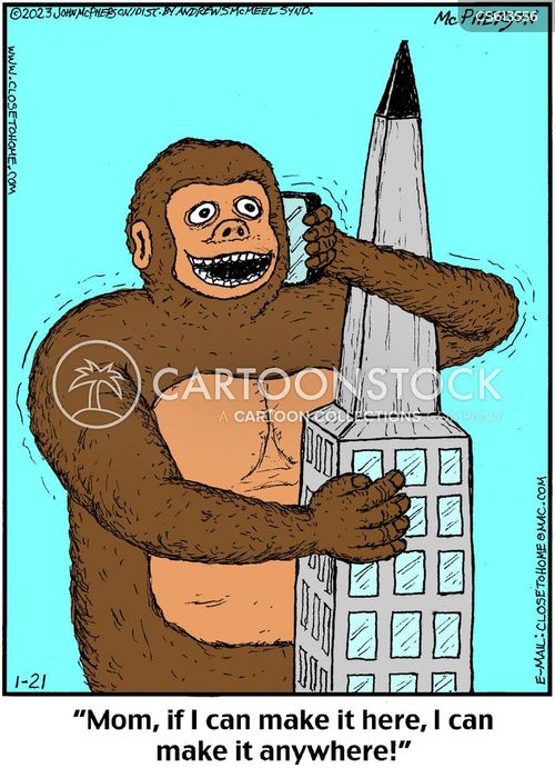 Skyscraper City Cartoons and Comics - funny pictures from CartoonStock