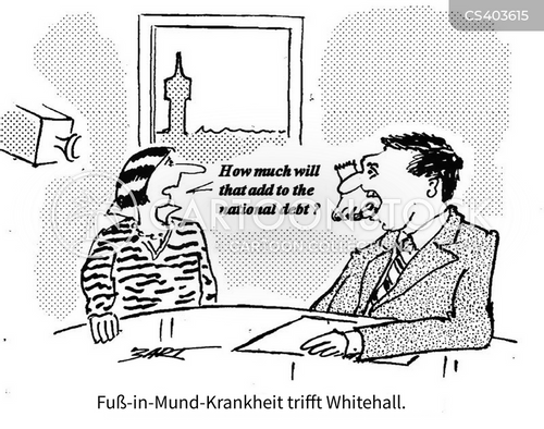 Cartoons und Karikaturen mit Finanzkrise