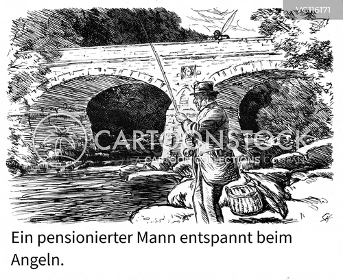 Cartoons und Karikaturen mit Ging In Den Ruhestand