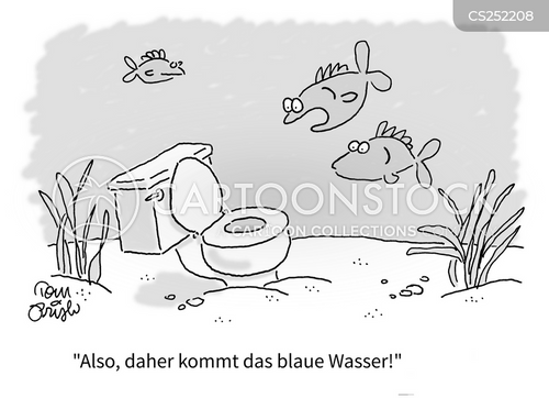Cartoons und Karikaturen mit Eco-mode