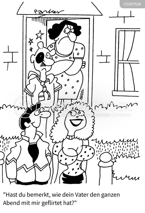 Cartoons und Karikaturen mit Elternabend