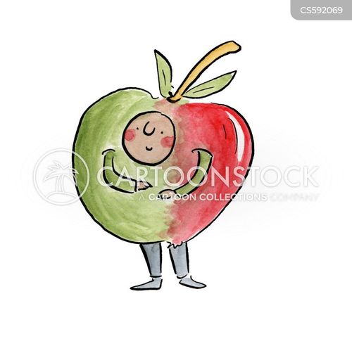 Fruit Costume Cartoons and Comics - funny pictures from CartoonStock
