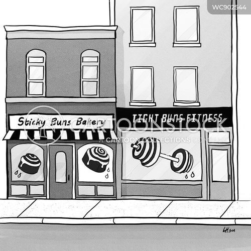 Sticky Buns Cartoons and Comics - funny pictures from CartoonStock
