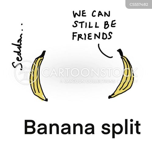 Banana Split Cartoons and Comics - funny pictures from CartoonStock