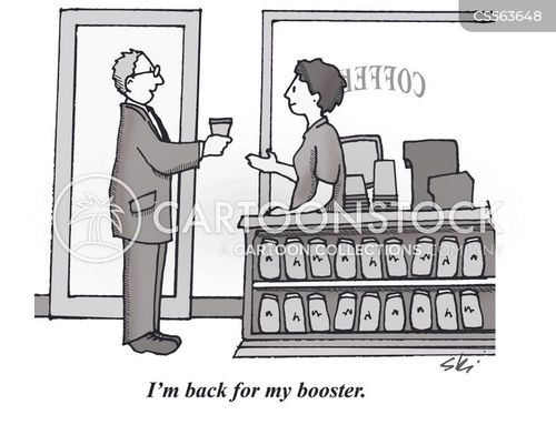 Booster Jab Cartoons and Comics - funny pictures from CartoonStock
