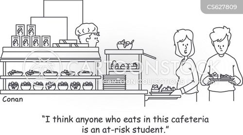 Cafeteria Cartoons and Comics - funny pictures from CartoonStock