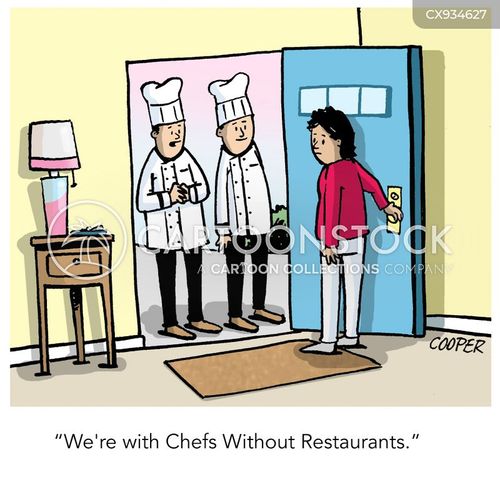 Offsite Chef Cartoons and Comics - funny pictures from CartoonStock