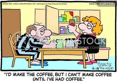 Need For Coffee Cartoons and Comics - funny pictures from CartoonStock
