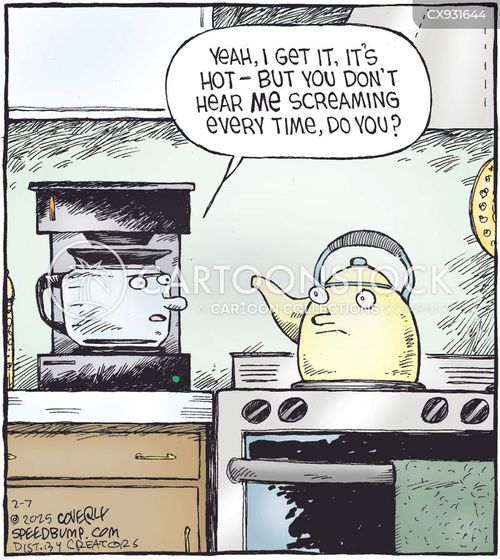 Screaming Cartoons and Comics - funny pictures from CartoonStock