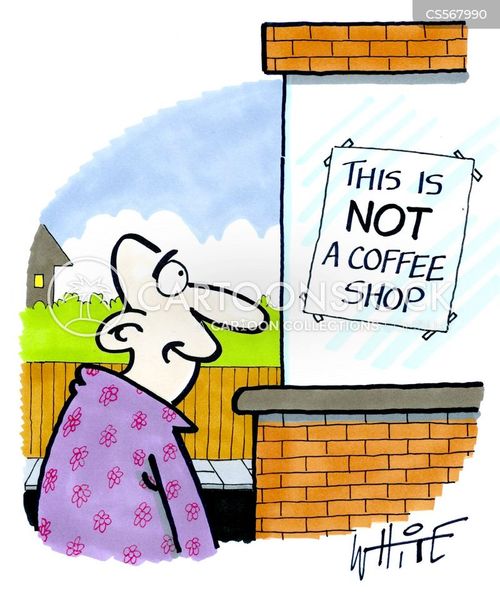 Coffee Shop Cartoons and Comics - funny pictures from CartoonStock