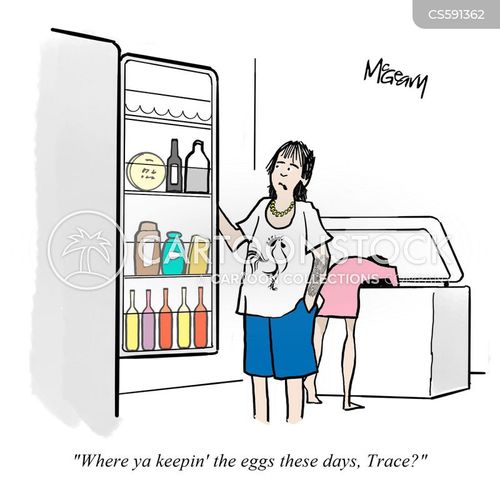 Fridge-freezer Cartoons and Comics - funny pictures from CartoonStock