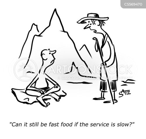 Restaurant Service Cartoons and Comics - funny pictures from CartoonStock