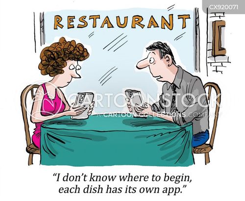 Mobile Ordering Cartoons and Comics - funny pictures from CartoonStock