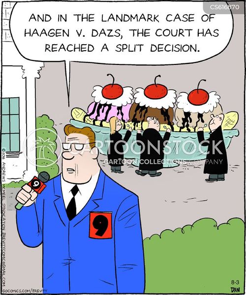 Landmark Court Case Cartoons and Comics - funny pictures from CartoonStock
