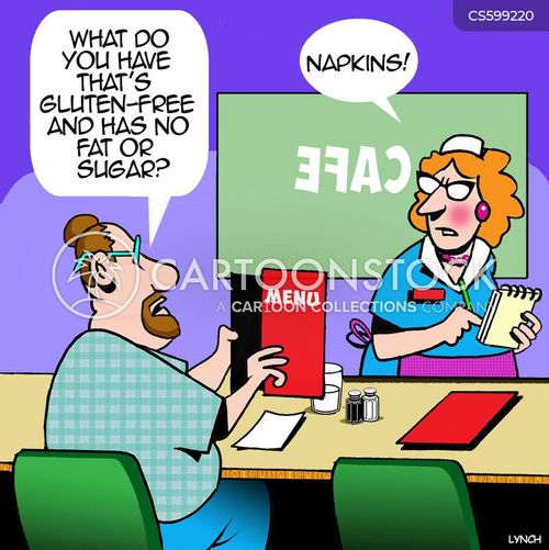 No-gluten Cartoons and Comics - funny pictures from CartoonStock
