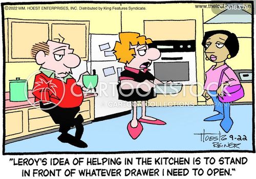Kitchen Dynamics Cartoons and Comics - funny pictures from CartoonStock