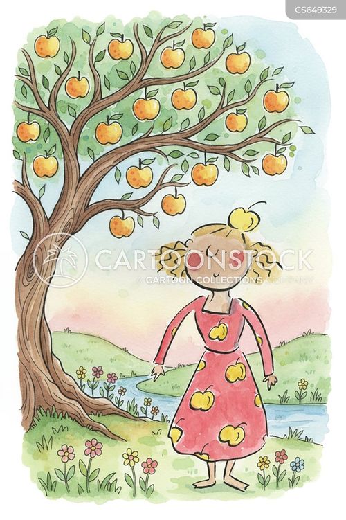Peach Tree Cartoons and Comics - funny pictures from CartoonStock