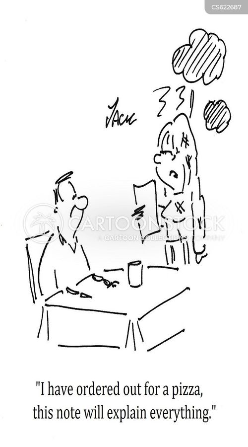 Couple's Dinner Cartoons and Comics - funny pictures from CartoonStock