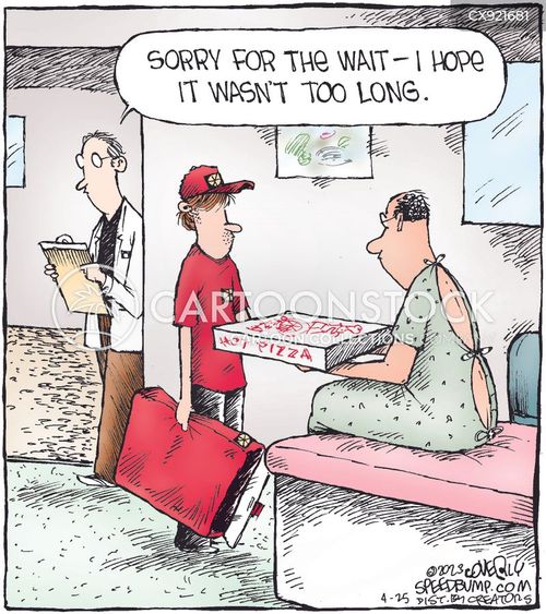 Delivery Times Cartoons and Comics - funny pictures from CartoonStock