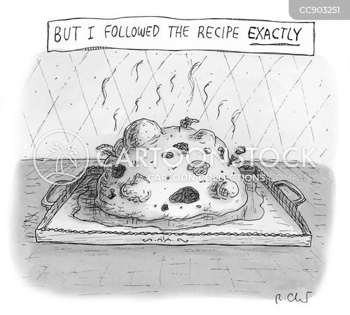 Recipe For Disaster Cartoons and Comics - funny pictures from CartoonStock