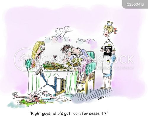 Dessert Bar Cartoons and Comics - funny pictures from CartoonStock