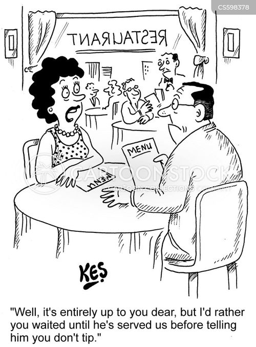 Customer Tipping Cartoons and Comics - funny pictures from CartoonStock