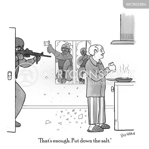 Salting Cartoons and Comics - funny pictures from CartoonStock