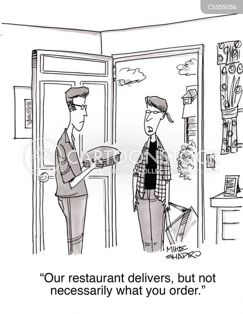 Delivery Drivers Cartoons and Comics - funny pictures from CartoonStock