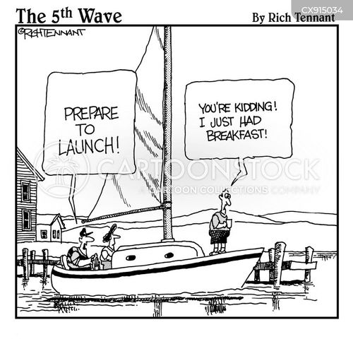 Launching Party Cartoons and Comics - funny pictures from CartoonStock