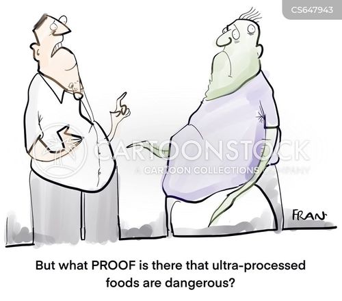 Ultra-processed Cartoons and Comics - funny pictures from CartoonStock