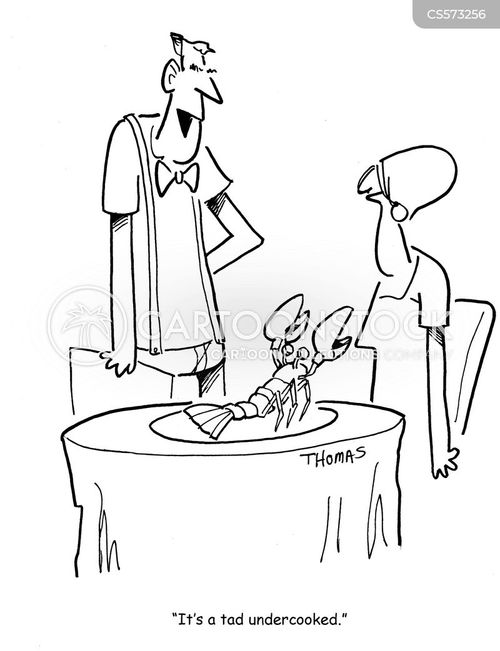 Undercooked Meat Cartoons and Comics - funny pictures from CartoonStock