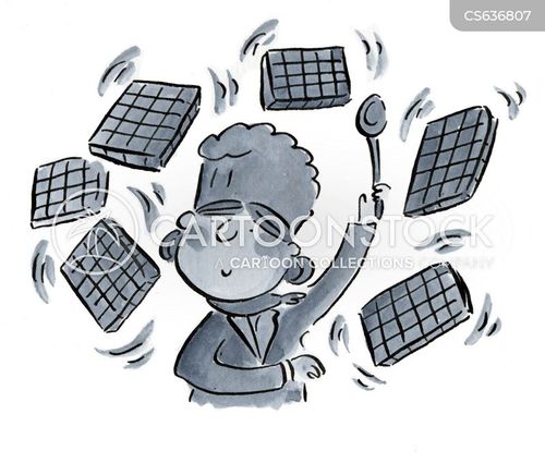 Waffle Cartoons and Comics - funny pictures from CartoonStock