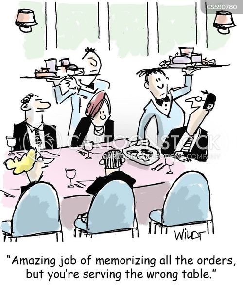 Food Mix-up Cartoons and Comics - funny pictures from CartoonStock