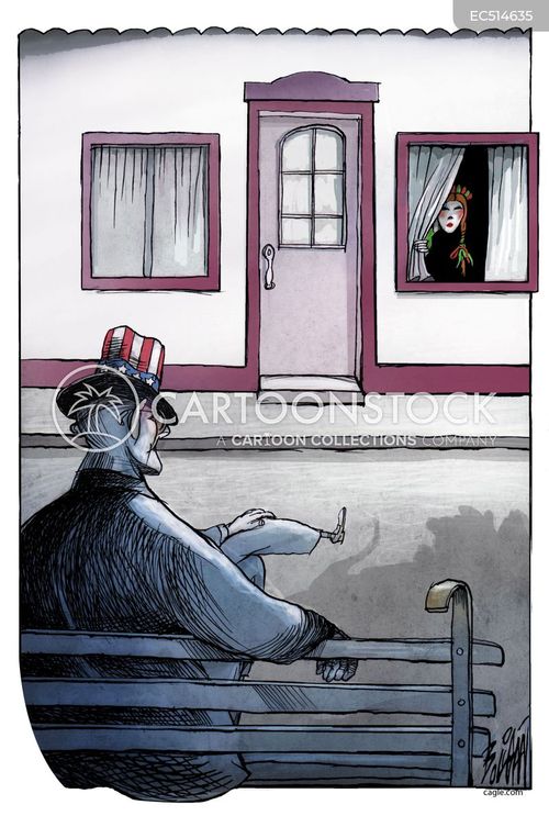 Stalking Cartoons and Comics - funny pictures from CartoonStock