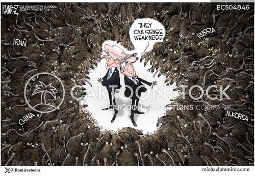 Weak Usa Cartoons and Comics - funny pictures from CartoonStock