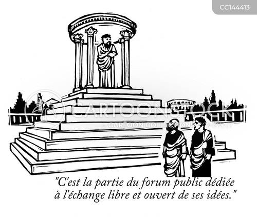 Dessins humoristique et caricaturés avec Romain Antique