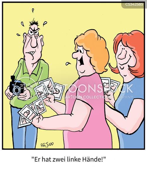 Cartoons und Karikaturen mit Alle Daumen