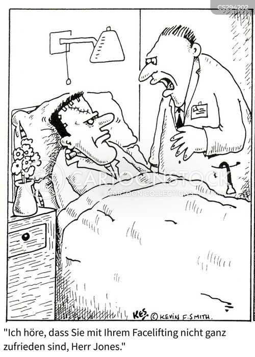 Cartoons und Karikaturen mit Face Lift