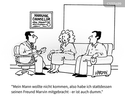 Cartoons und Karikaturen mit Dummer Ehemann