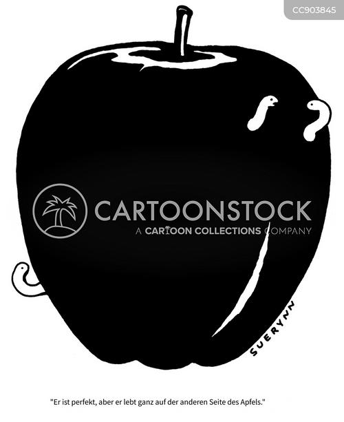 Cartoons und Karikaturen mit Perfekte Beziehung