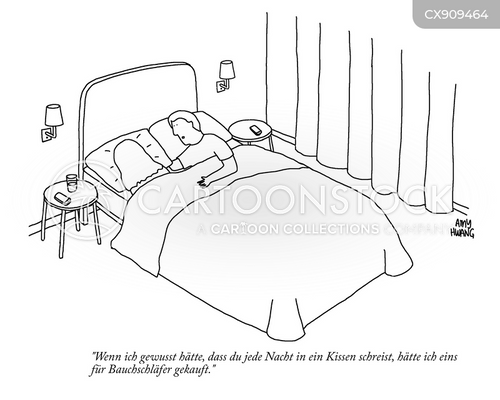 Cartoons und Karikaturen mit Schlafend