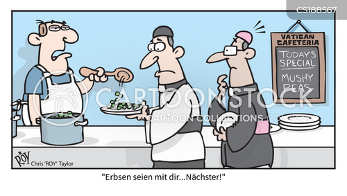 Cartoons und Karikaturen mit Christliche Priester