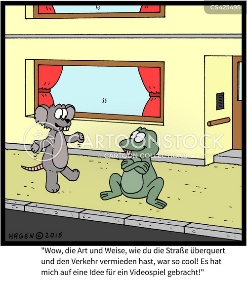Cartoons und Karikaturen mit Kreatives Hobby