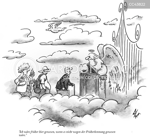 Cartoons und Karikaturen mit Schnupfen