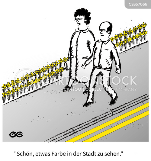 Cartoons und Karikaturen mit Doppelt Gelbe