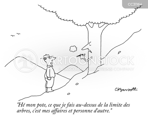 Dessins humoristique et caricaturés avec Randonneur