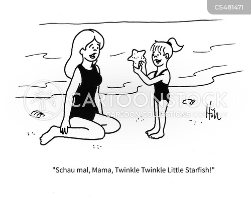 Cartoons und Karikaturen mit Kleiner Stern